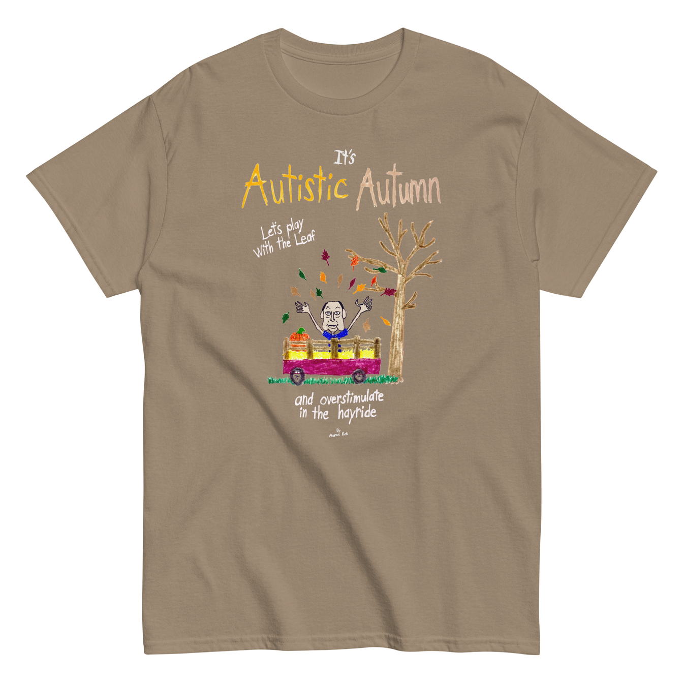 Autistic Autumn T-Shirt – Marcus Pork