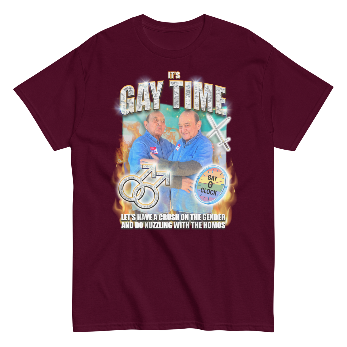 Gay Time (Jr.'s Design) T-Shirt – Marcus Pork