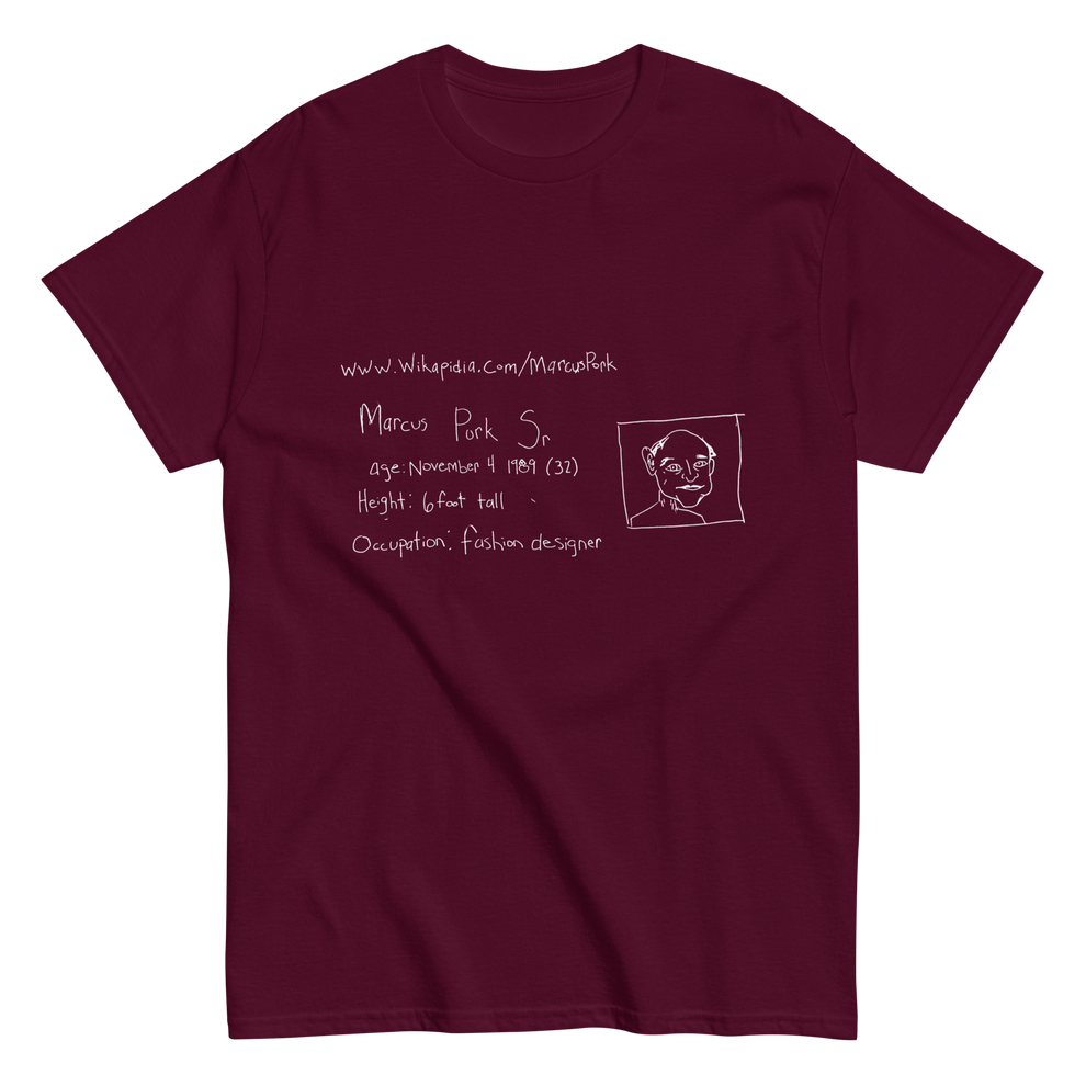 Wikipedia T-Shirt – Marcus Pork
