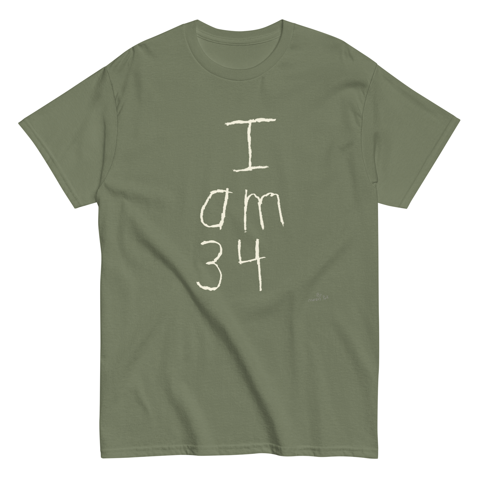 I am 34 T-Shirt – Marcus Pork