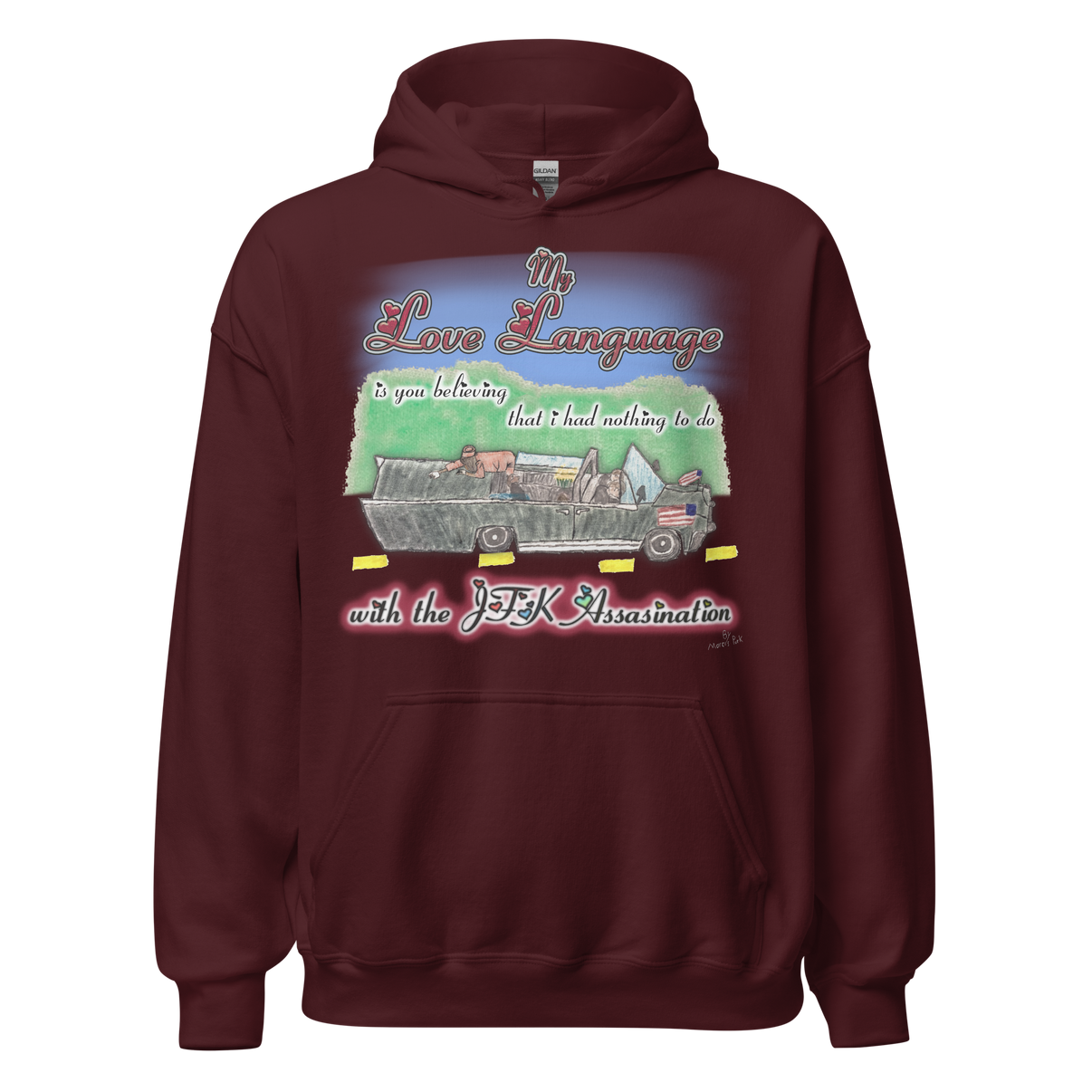JFK Hoodie (Jr.'s Design) – Marcus Pork